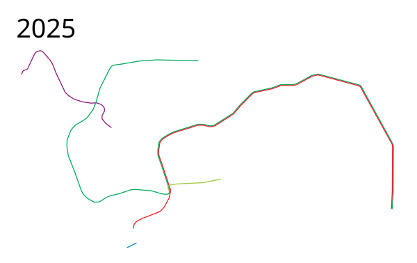 Bakı Rapid Transit Timeline