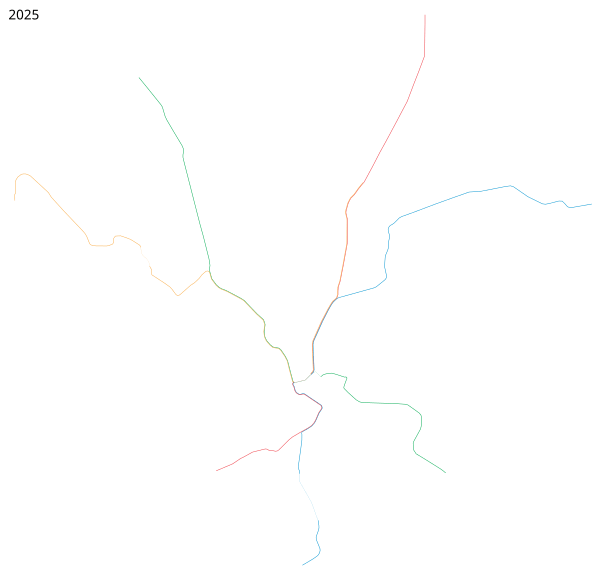 Dallas Rapid Transit Timeline