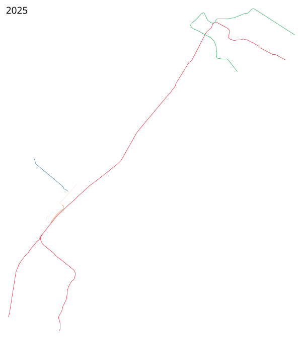 Dubai Rapid Transit Timeline