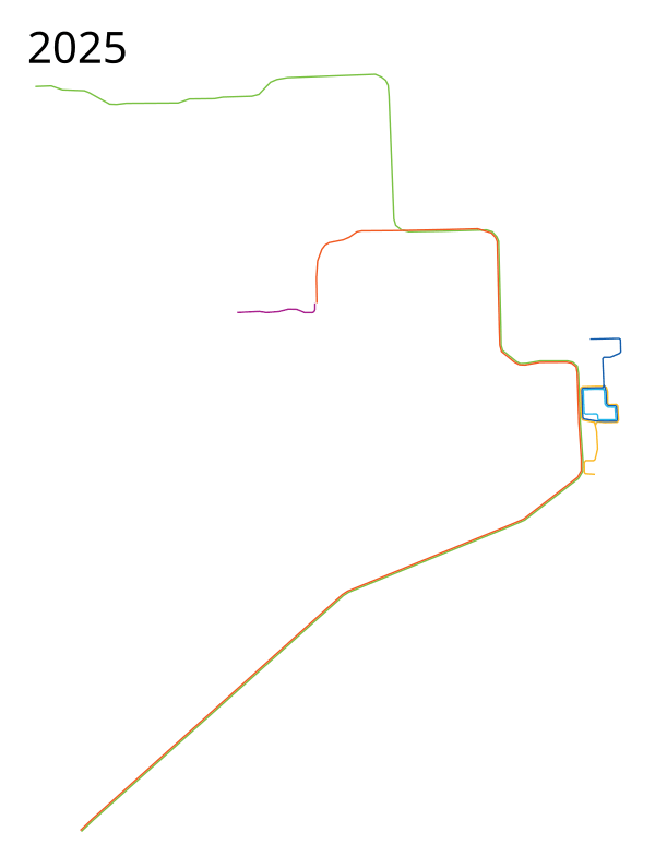 Miami Rapid Transit Timeline