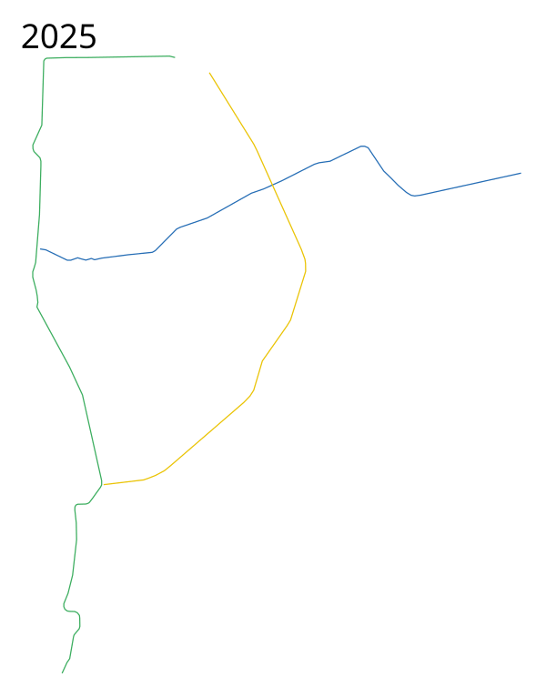 Manila Rapid Transit Timeline