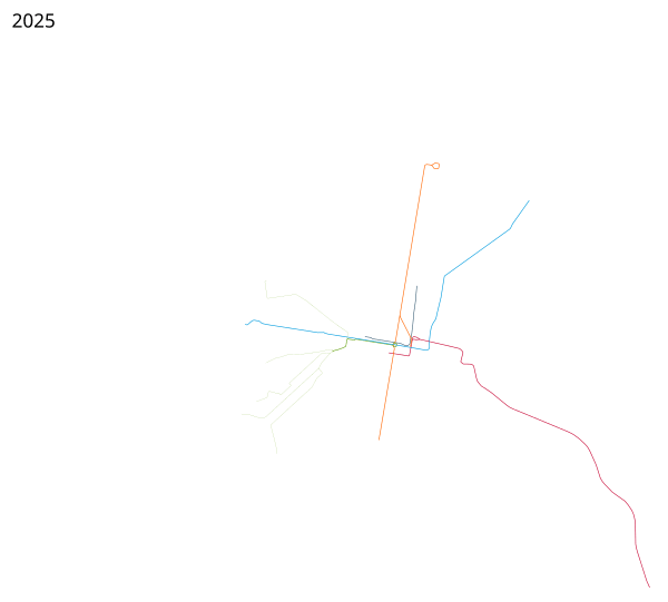 Philadelphia Rapid Transit Timeline