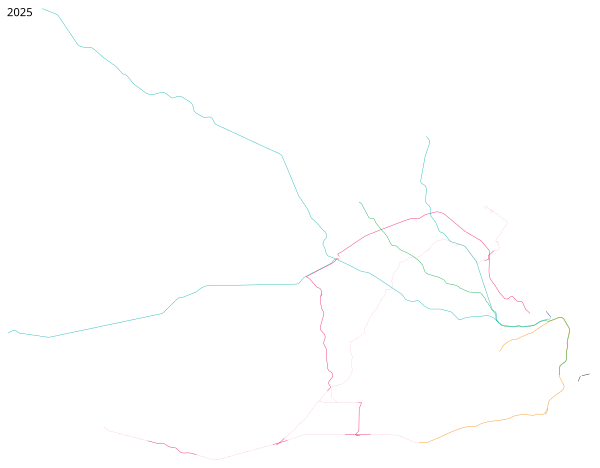 Rio de Janeiro Rapid Transit Timeline