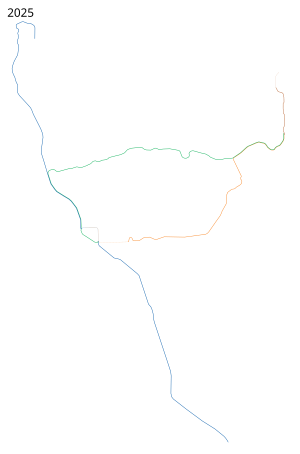 San Diego Rapid Transit Timeline