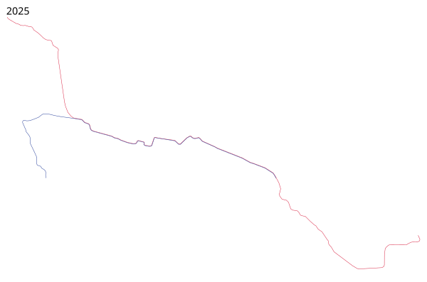 Saint Louis Rapid Transit Timeline