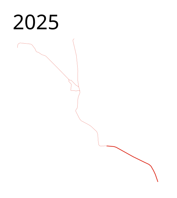 Schwerin Rapid Transit Timeline
