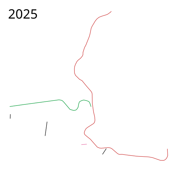 Tbilisi Rapid Transit Timeline